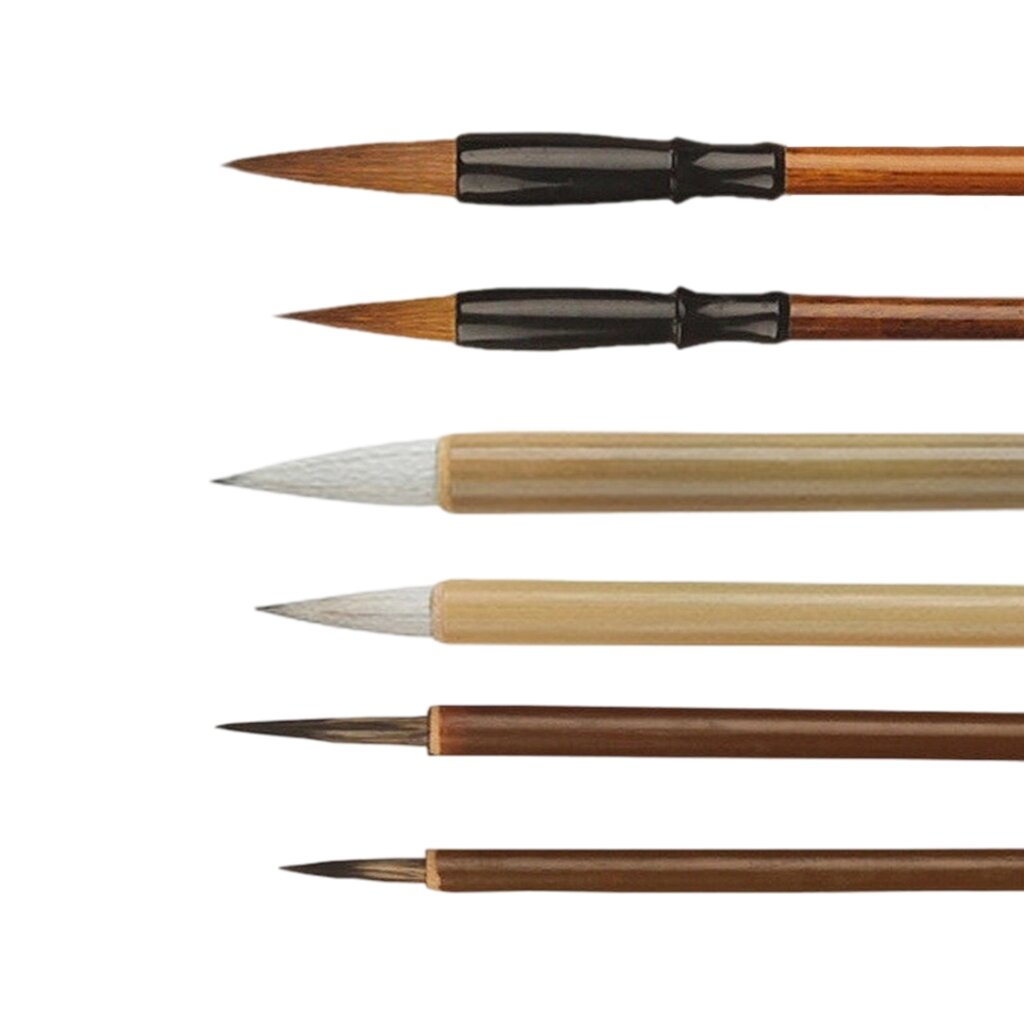 Традиционная китайская кисть для Каллиграфии и пейзажной Росписи Тушью