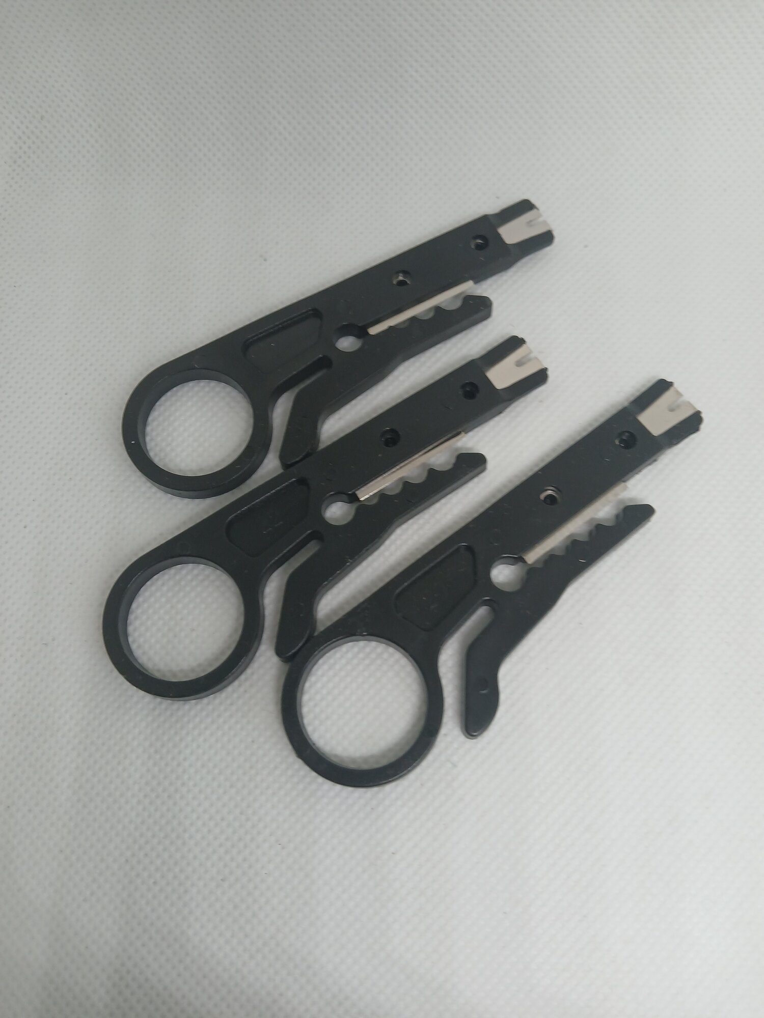 Нож для зачистки проводов, стриппер 3 штуки