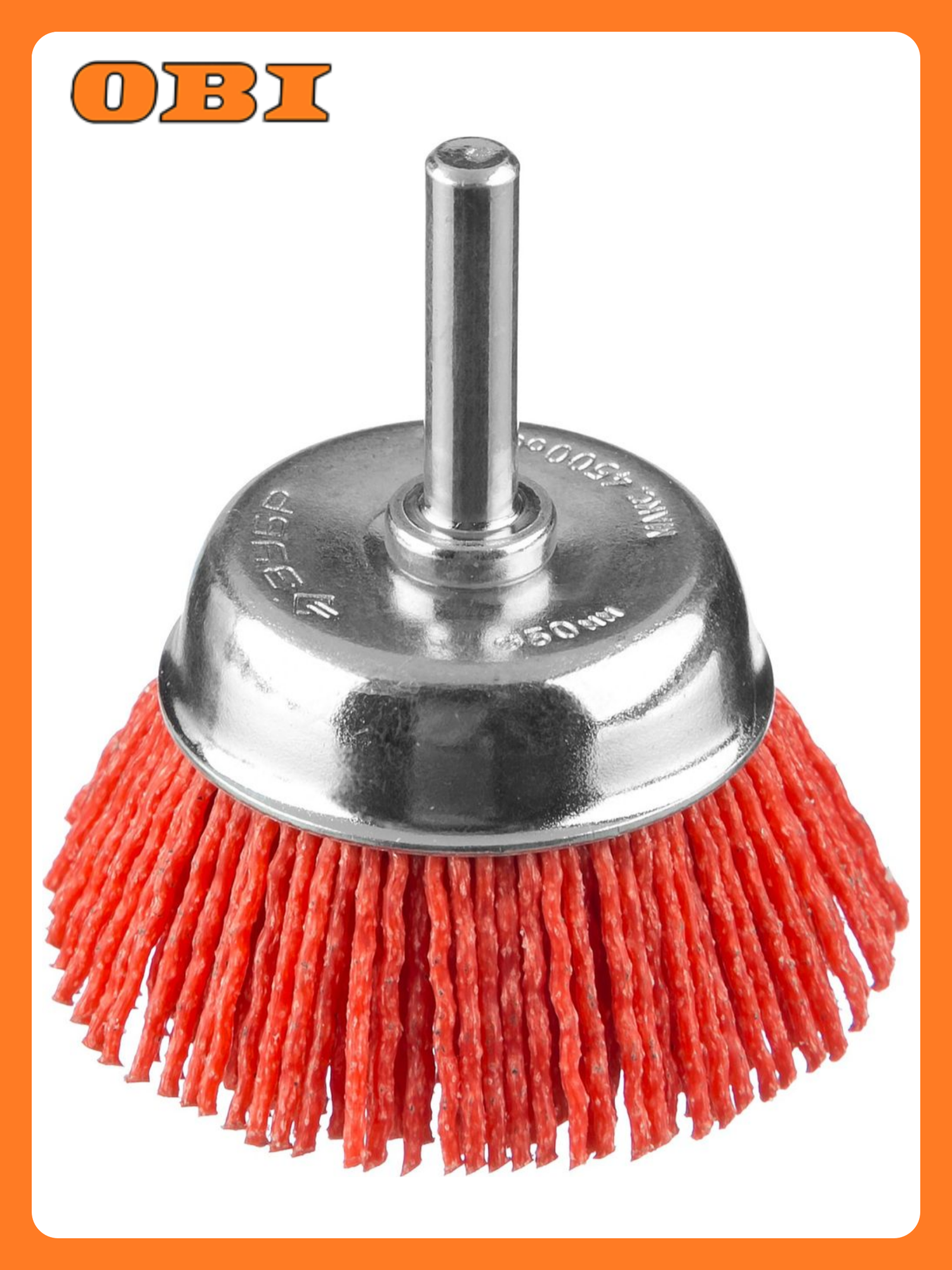 Щётка для дрели ЗУБР чашеобразная нейлоновая 50 мм