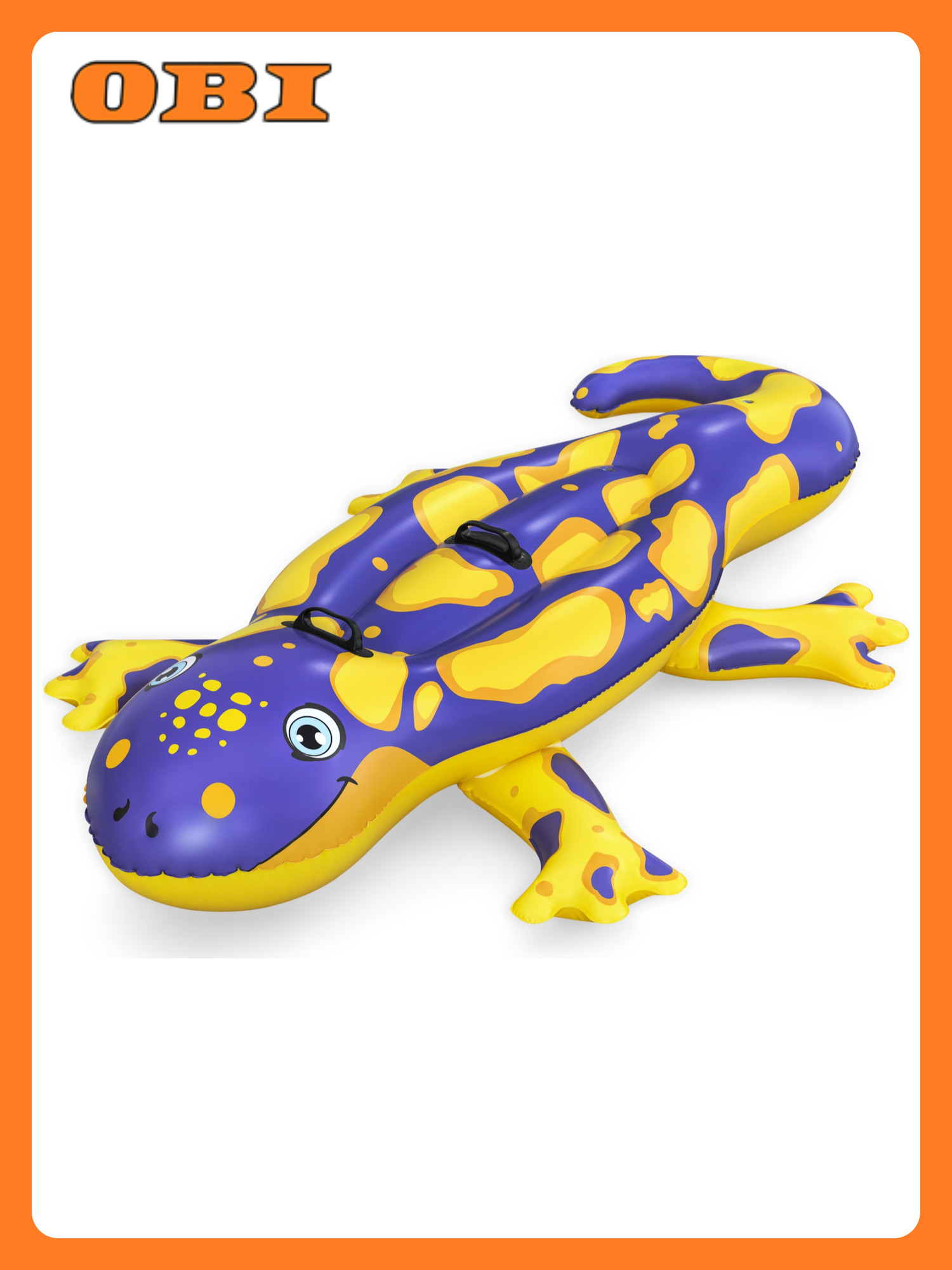 Игрушка надувная Bestway "Саламандра", ПВХ, 191x119 см, для детей 3-5 лет