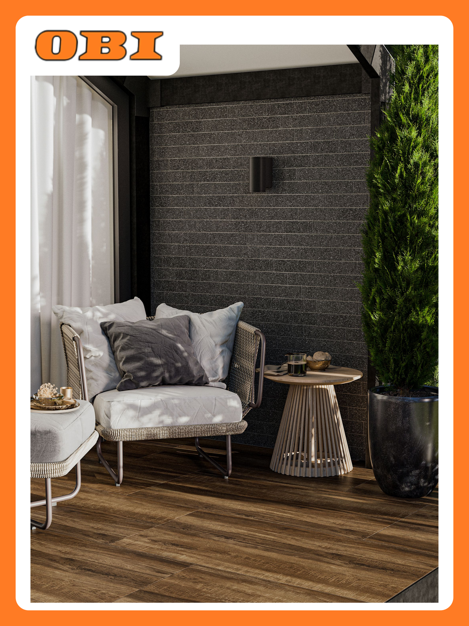 Клинкерная плитка Керамин "Мичиган", морозостойкая, матовая, 24,5x6,5 см, черная