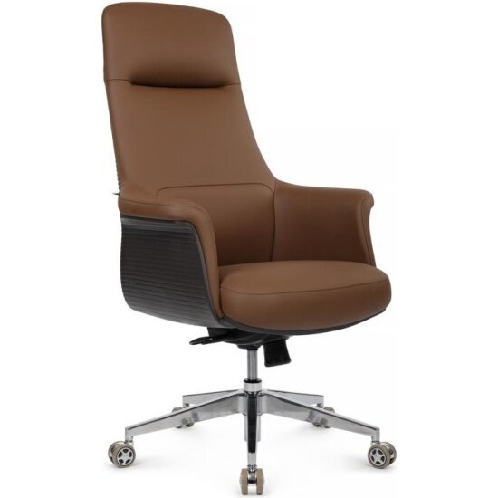 Кресло руководителя Riva Design Verdi A655C Коричневый