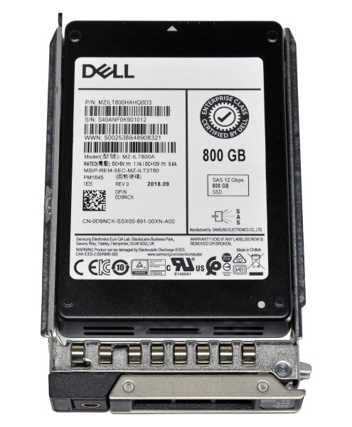 Жесткий диск Dell MZILT800HAHQ0D3 800GB SAS 2,5" SSD