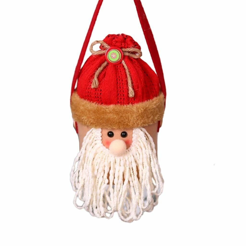 Праздничный мешок для конфет и подарков для домашнего декора и обмена подарками, - A