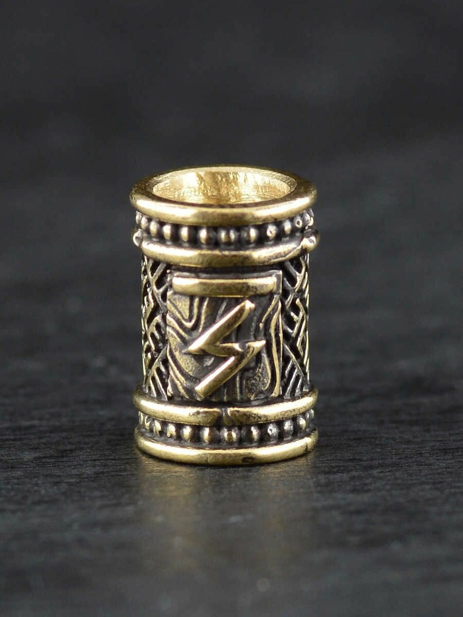 Бусина для паракорда и кожи чертог Орла из ювелирной латуни Hobbylive