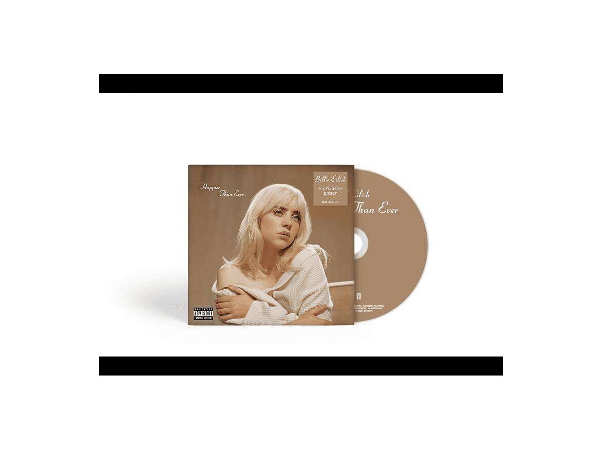Диск Billie Eilish - Happier Than Ever Digisleeve Soft Pack + Poster (1 CD)