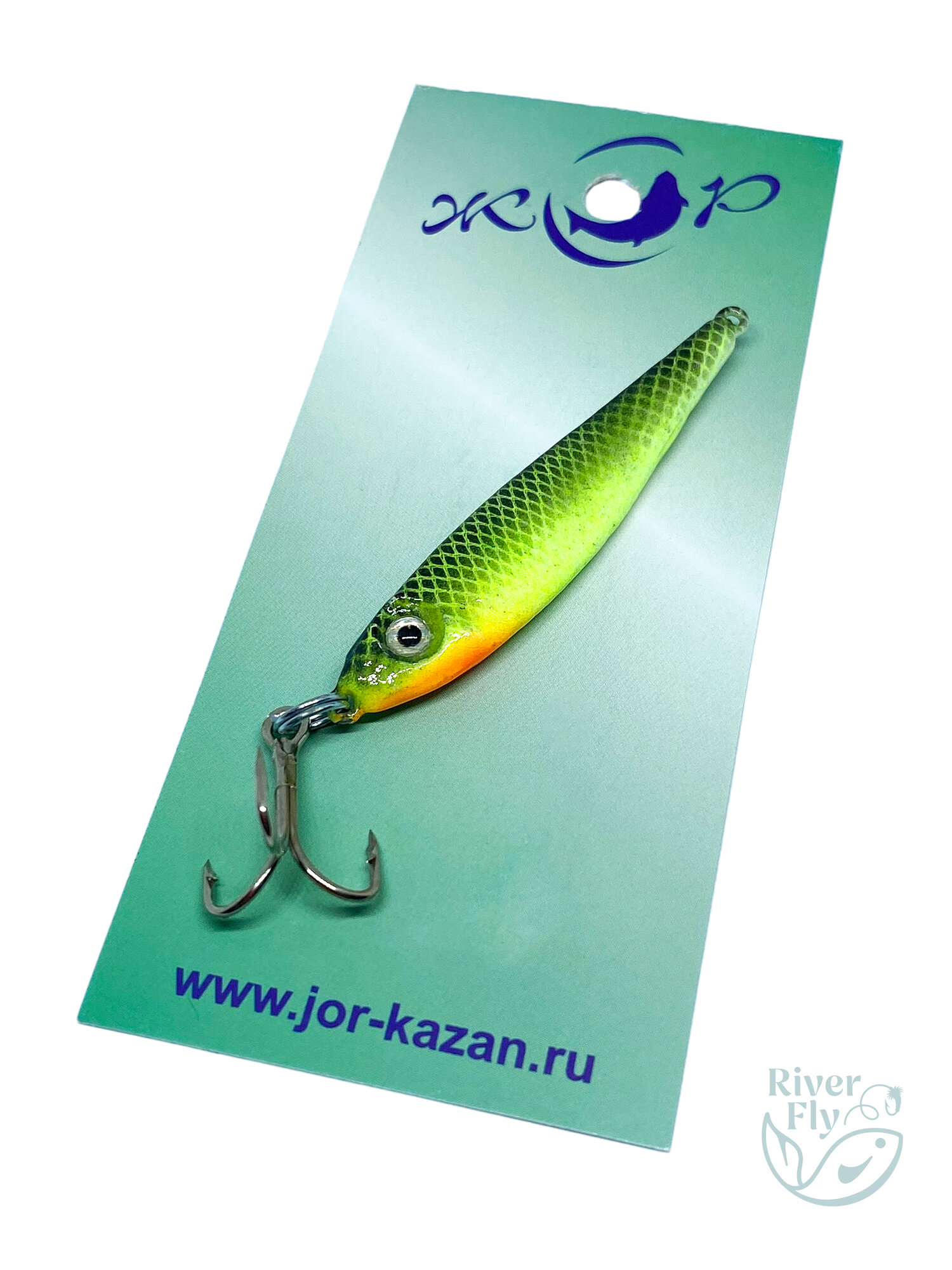 Блесна ЖОР Тюлька №1 (12,5 гр/55 мм), всесезонная двусторонняя блесна