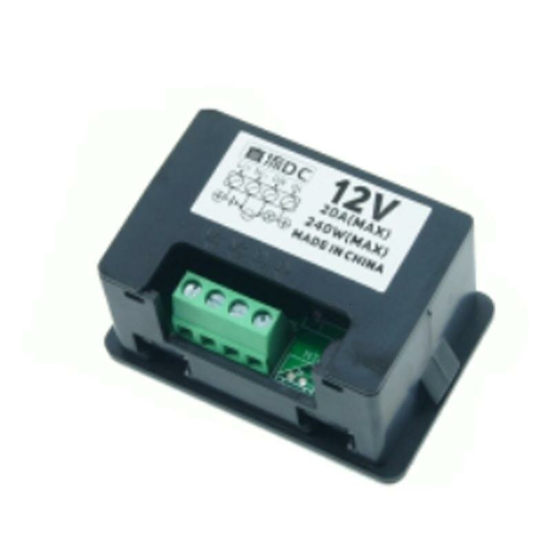 Таймер реле задержки времени LED, 12 В постоянного тока