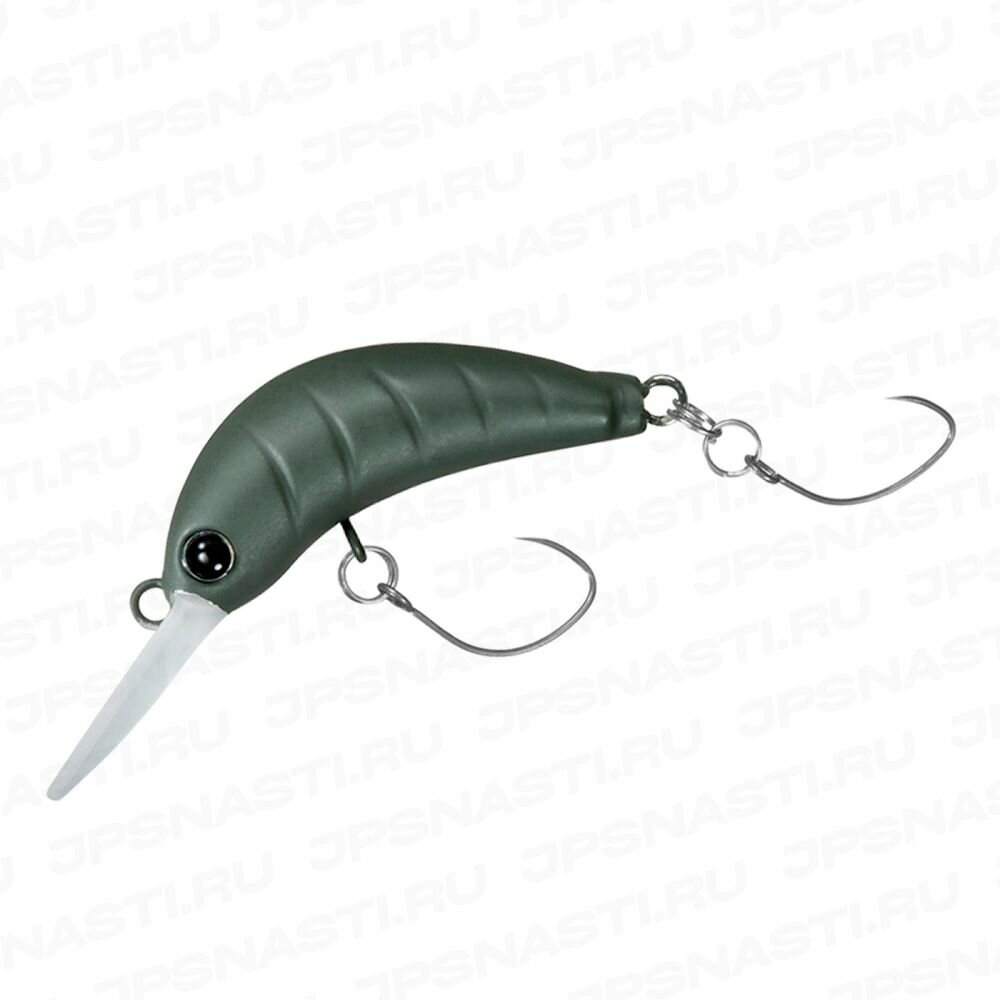 Японский воблер на форель Daiwa Presso Masuno Imomushi, 1.9 г, #Olive / Форелевые приманки