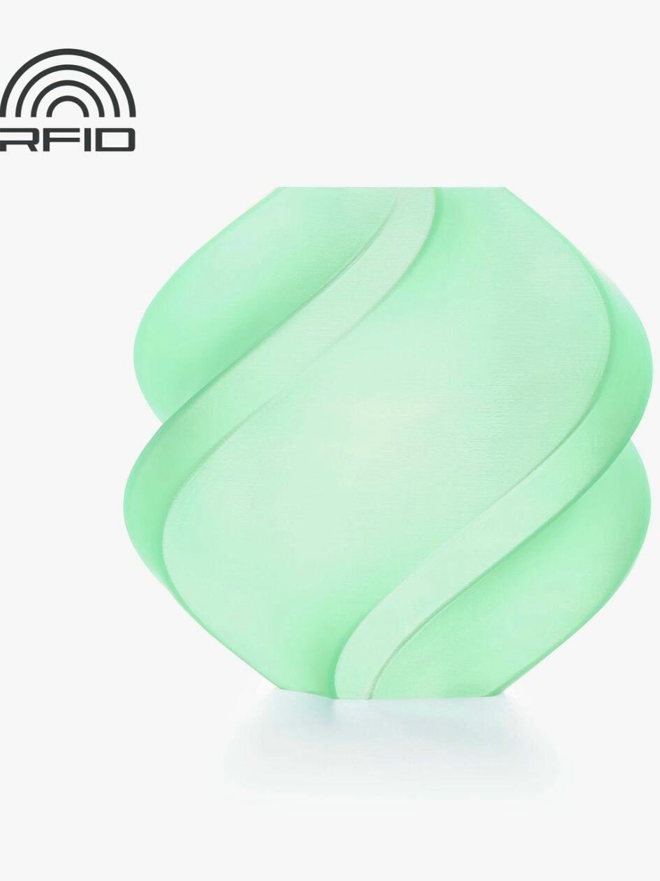 Филамент PLA Translucent Light Jade 13510 - Bambu Lab 1кг с катушкой