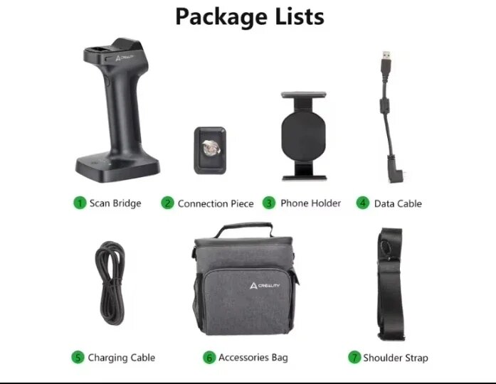 Creality Scan Bridge Беспроводной 3D-сканер Otter Version