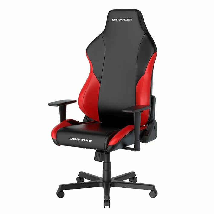 DxRacer Игровое компьютерное кресло DRIFTING OH/DL23/NR экокожа, черный/красный