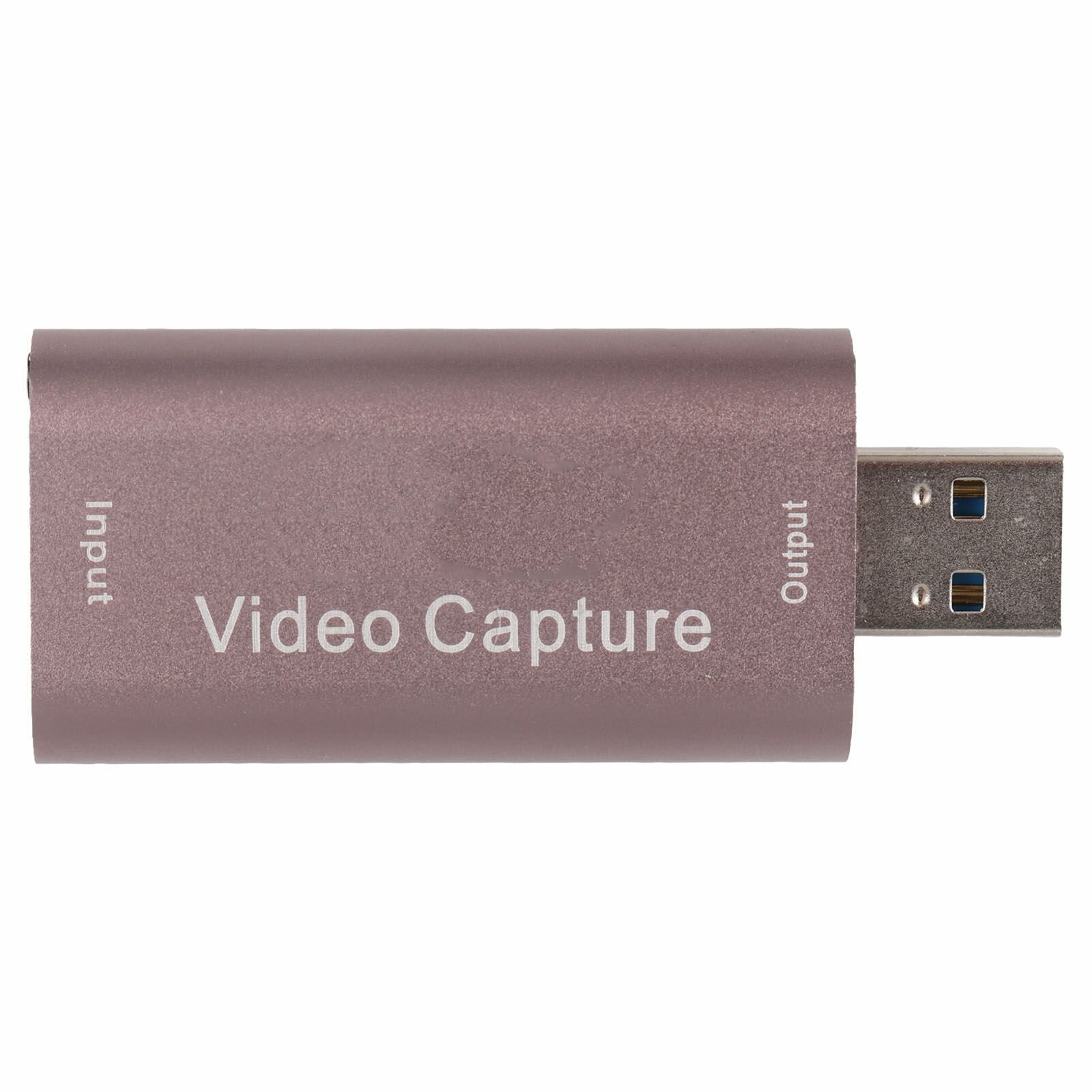 USB HD видеозахват 1080p 60 Гц алюминий для игр/образования