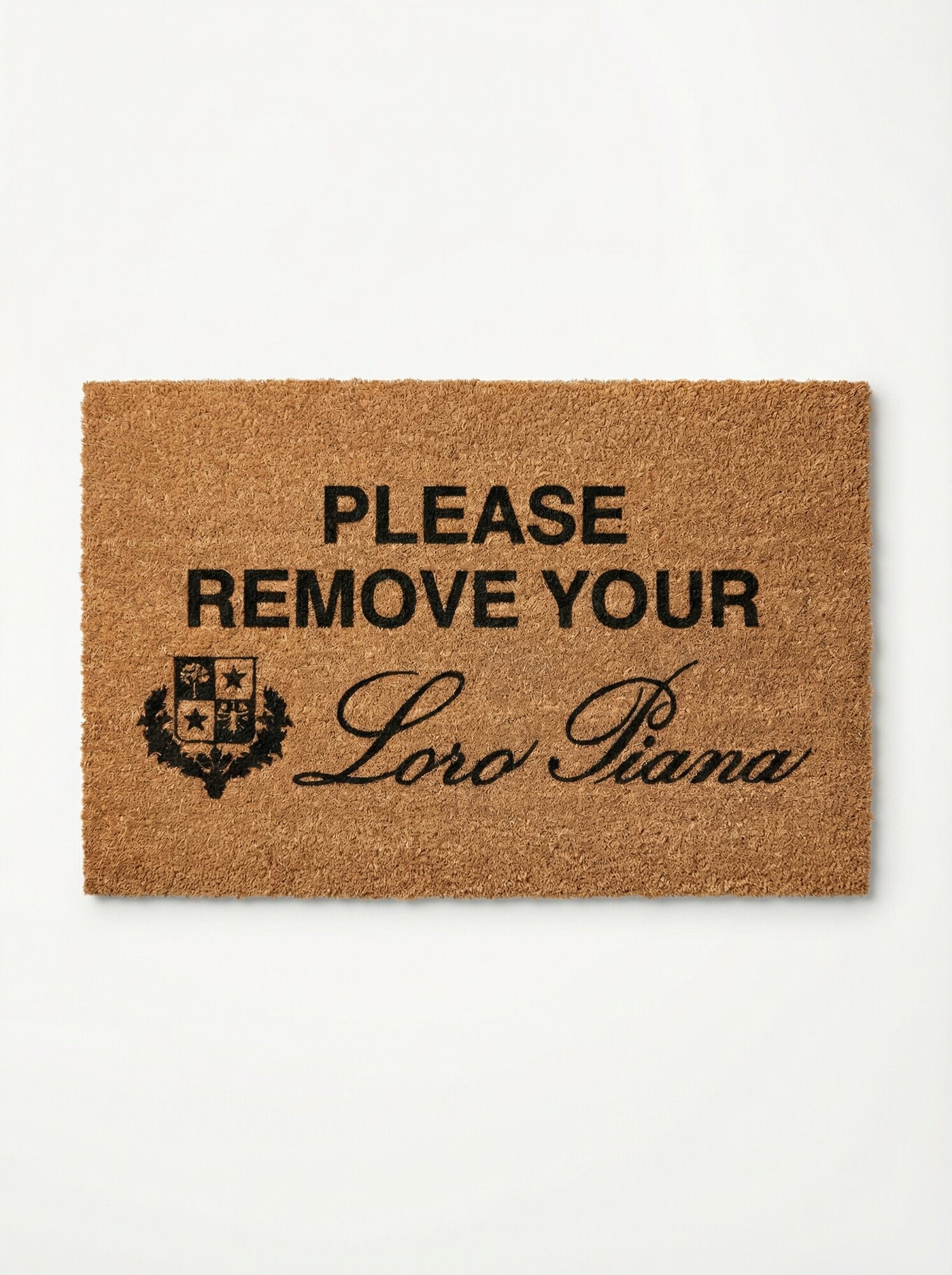 Ковер Please remove your Loro Piana Kicks Place коврик придверный в прихожую на пол для кроссовок и обуви 60 х 40 см