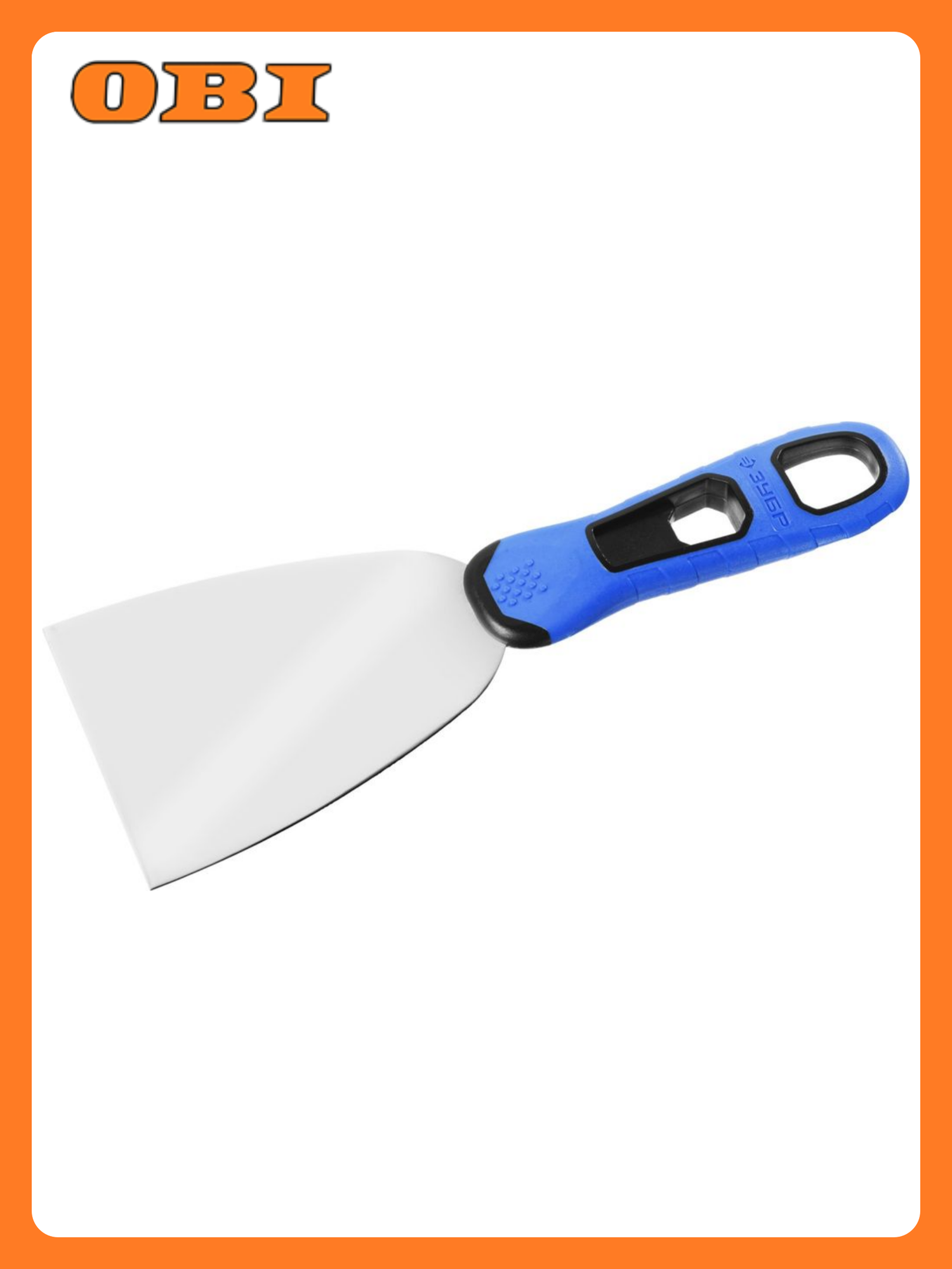 Шпатель профессиональный ЗУБР 80 мм