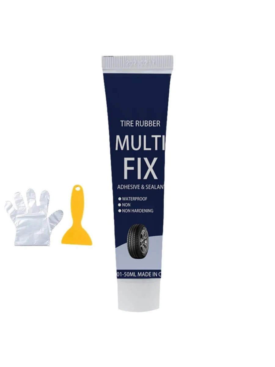 Клей для ремонта шин, трещин и царапин, 60мл