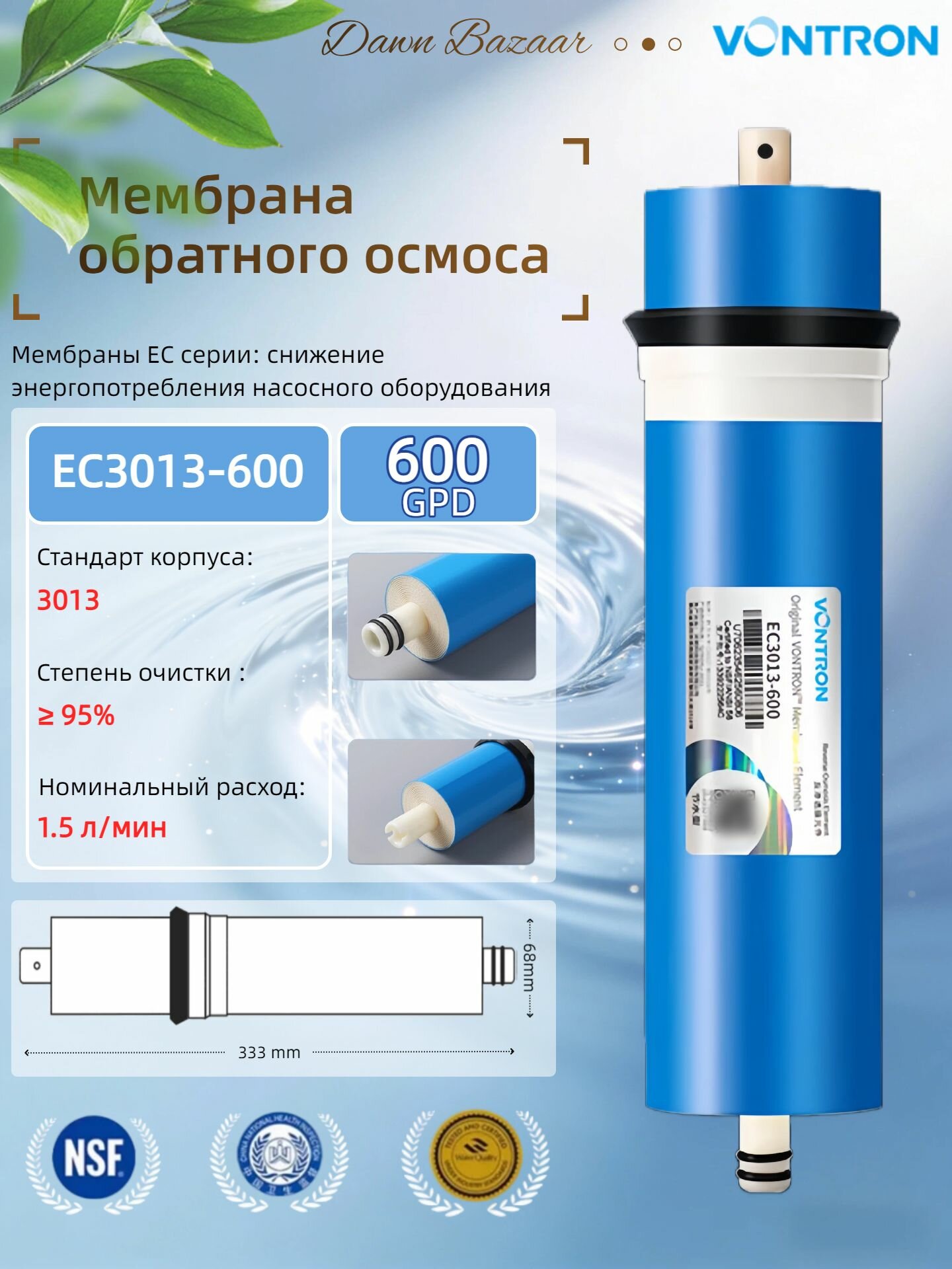 Сменный картридж для фильтра