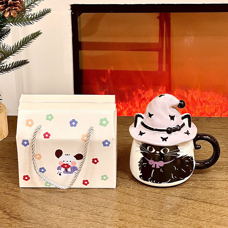Подарок на день рождения для девочек, практичный небольшой презент, высокая эстетическая ценность, милая керамическая кружка, изысканный подарок для лучших подруг.