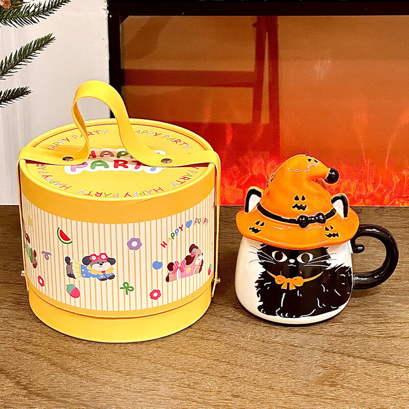 Подарок на день рождения для девочек, практичный небольшой презент, высокая эстетическая ценность, милая керамическая кружка, изысканный подарок для лучших подруг.