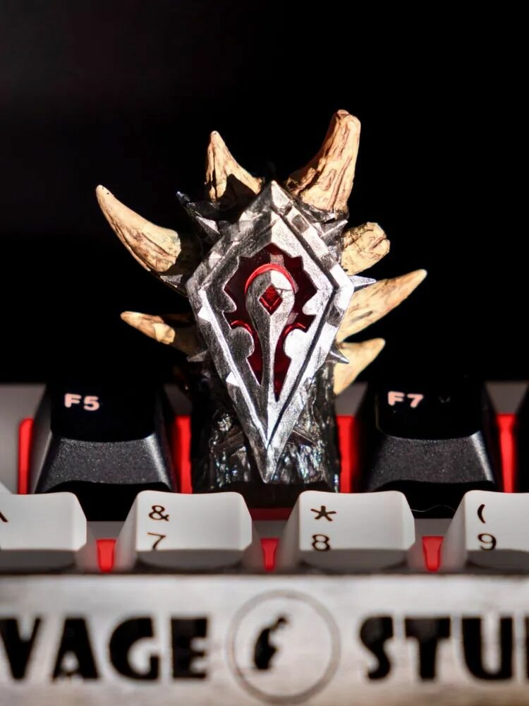 Кейкапы для механической клавиатуры - Ледяная Скорбь, World of Warcraft Artisan WOW Keycap Esc смола, клей