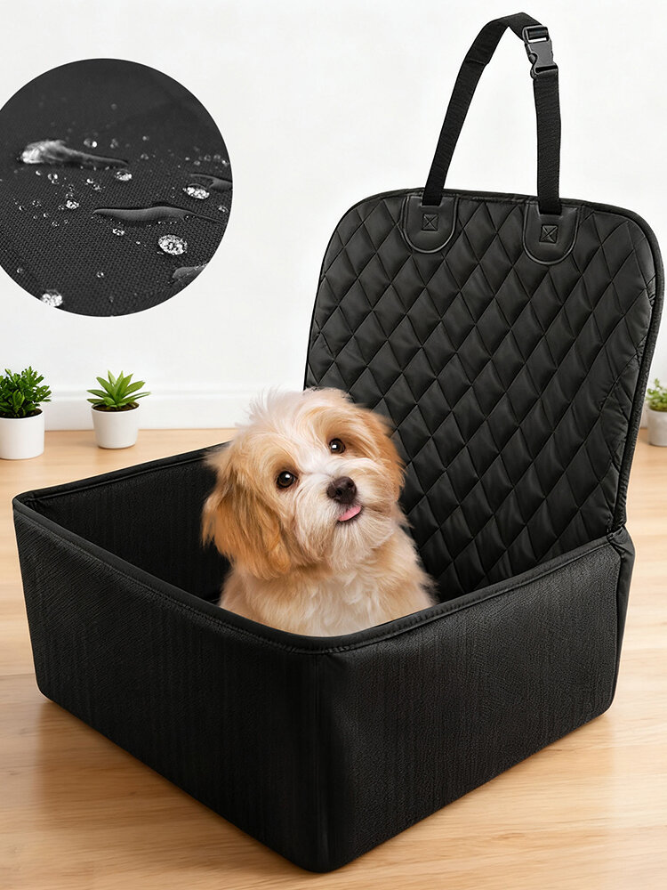 Автокресло для собак в машину (Автомобильная перевозка для собак и кошек), цвет черный