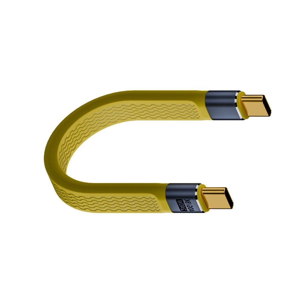 USB4.0 Полнофункциональный кабель Type C-Type C 240 Вт Зарядный Шнур Поддержка видео 8K60Hz 40 Гбит/с Передача данных FPC Короткая линия