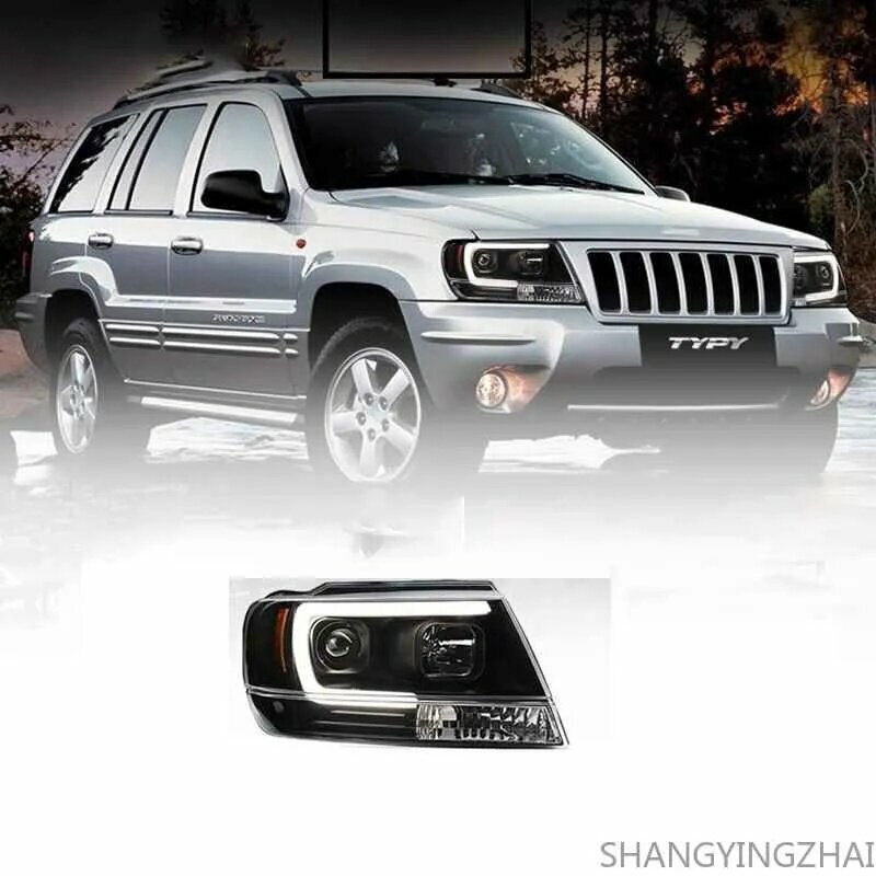 Фара автомобильная, 1 шт, арт. JEEP Grand Cherokee 1999-2004