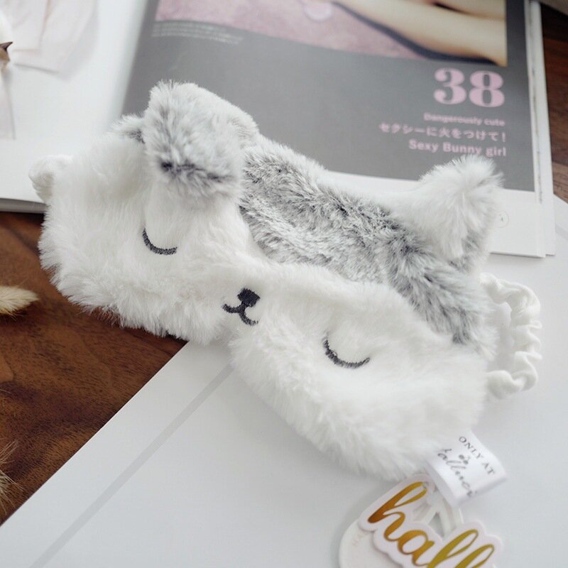 Halluci новый продукт со складными ушами Маленькая молочная собака колотит цвет для сна Серый белый цвет