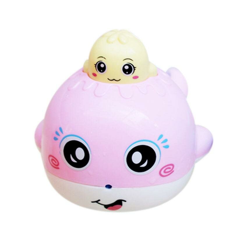 Игрушка для душа Детские игрушки для ванны Детские игрушки для ванны Распылитель воды Игрушки для маленьких китов Игрушки для ванны Розовые