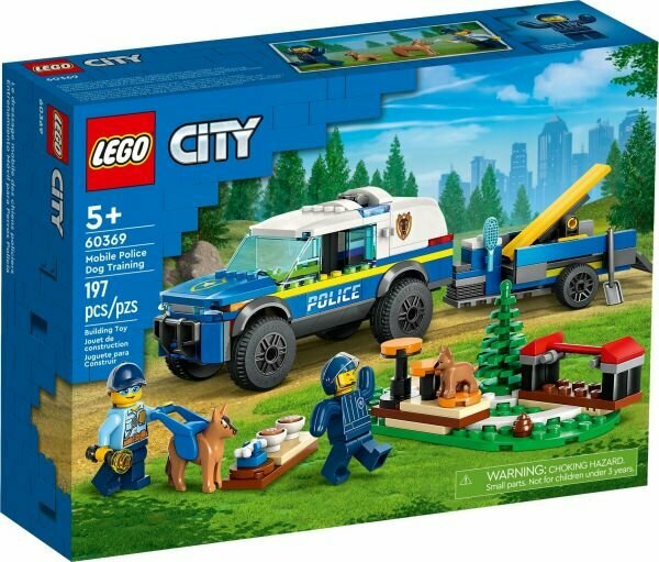 Lego 60369 City Дрессировка собак мобильной полиции