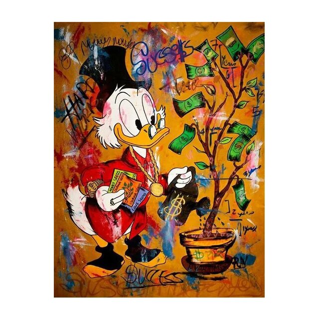 Настенный плакат HEROCROSS Дисней Дональд Дак PF 1850, 50x70cm no frame