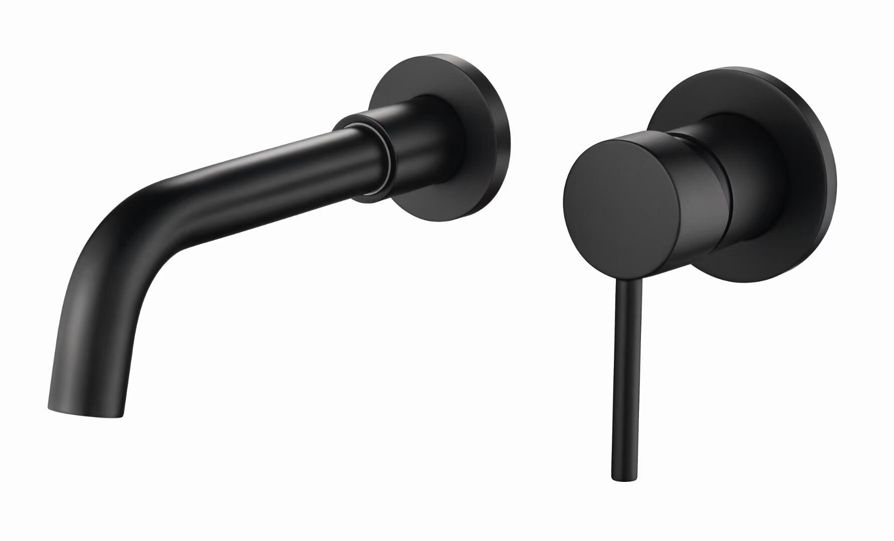 Интегрированный смеситель для раковины с горячим клеем PPR, предварительно встроенный в стену, полностью медный смеситель для горячей и холодной воды для умывальника