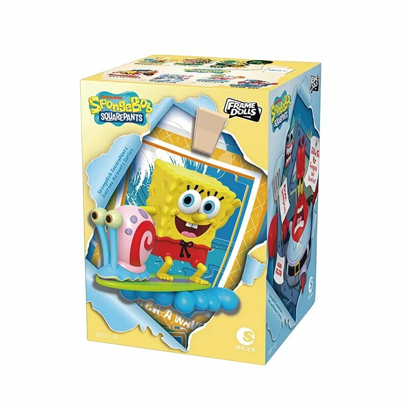 Фигурка Губка Боб в рамке Frame Dolls, Цвет: 1pcs