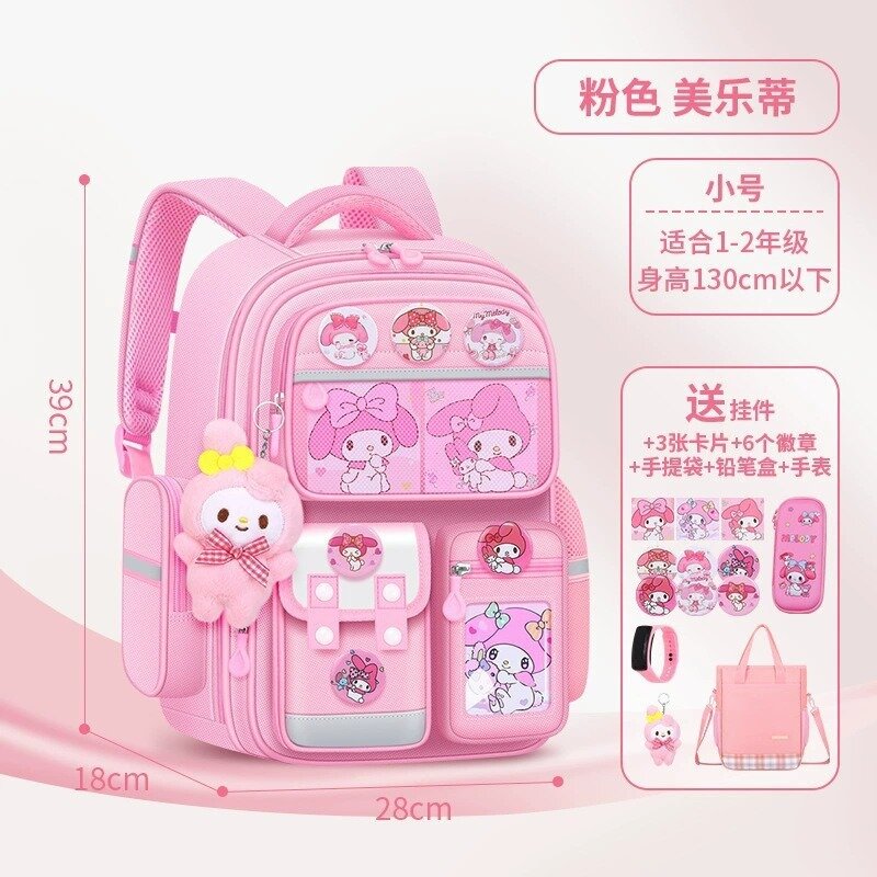 2026 Новейший рюкзак с капибарой для учеников начальной школы 1-3-6 классов, защита позвоночника, легкий детский рюкзак с мультяшным дизайном, большая вместимость, двойная сумка через плечо