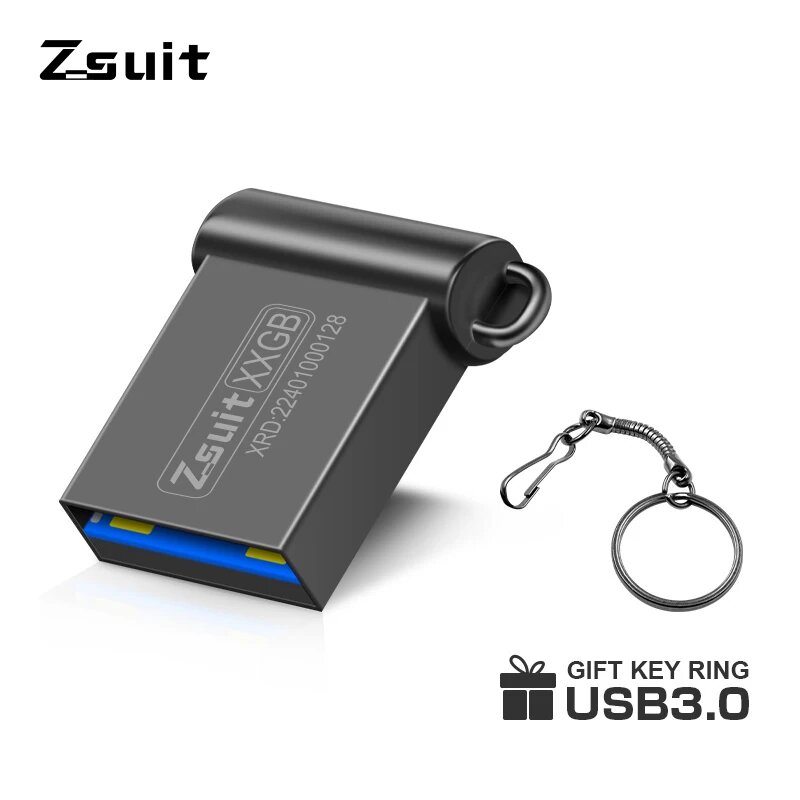 USB-флешка Z－suit XED 128 ГБ 64GB-3.0, черный