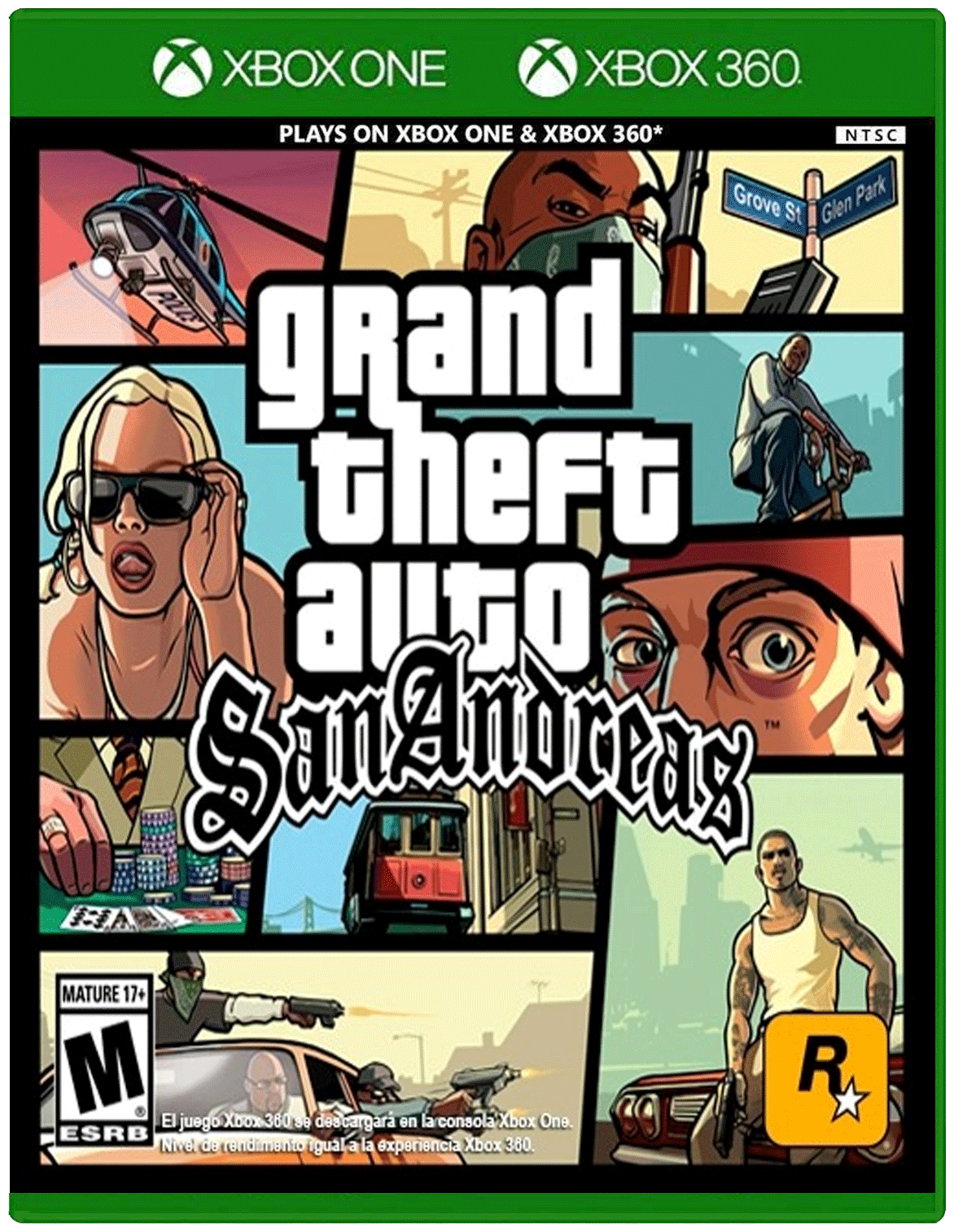 Grand Theft Auto: San Andreas (Английская версия) (Xbox ONE/360)