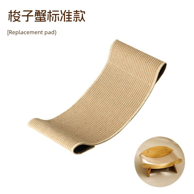 Двухслойная доска для когтеточек из гофрированной бумаги, сменный блок Запасные накладки для крабов распределяются