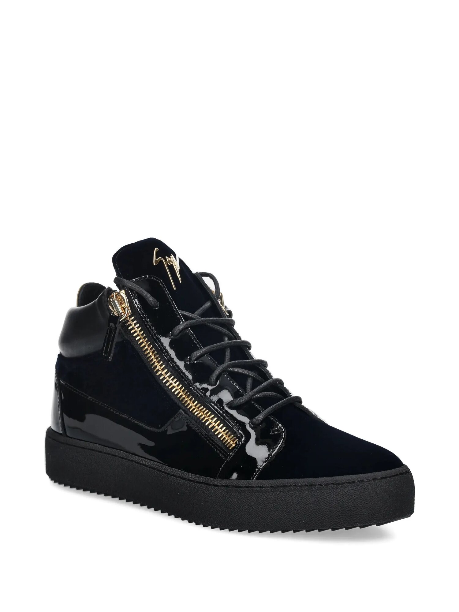 Кроссовки Giuseppe Zanotti Zip-detail sneakers, размер 45 EU — фото 1