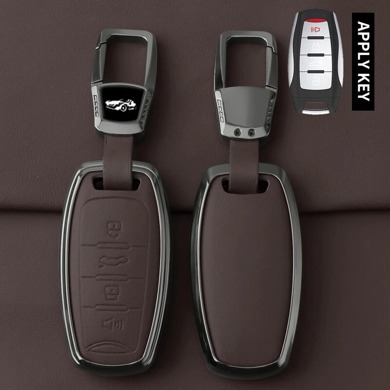 Чехол для ключа Great Wall Haval brown buckle
