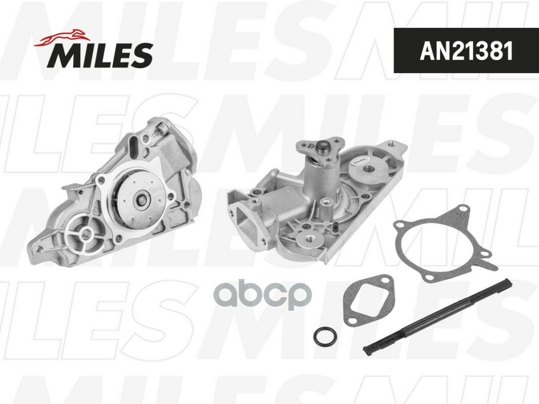 Насос водяной MAZDA 323 1.4-1.8 94- AN21381 Miles арт. AN21381