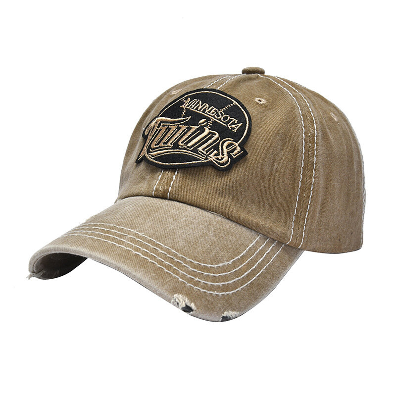 DIY Кепка Унисекс Знаменитая Винтаж Буква Хлопок