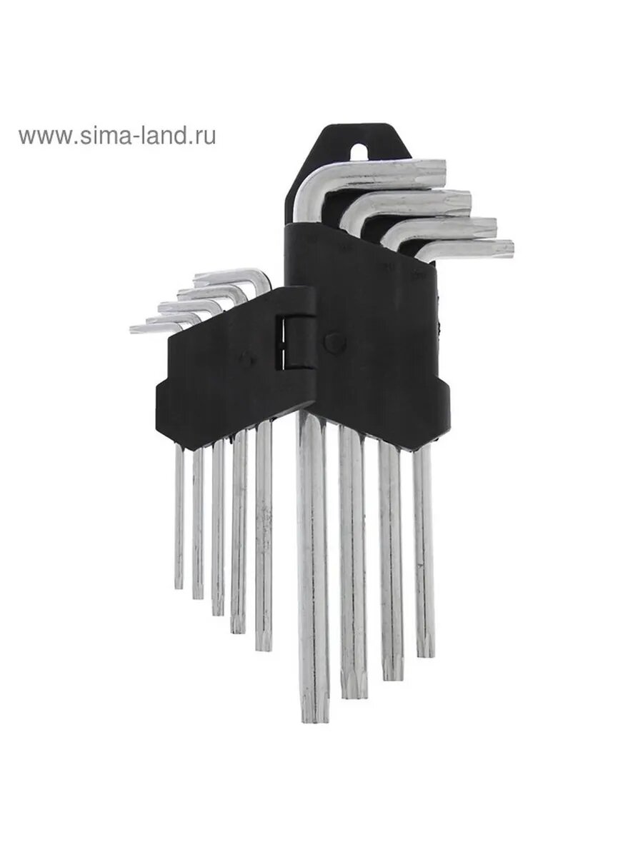 Профессиональный набор торкс-ключей с удлинением