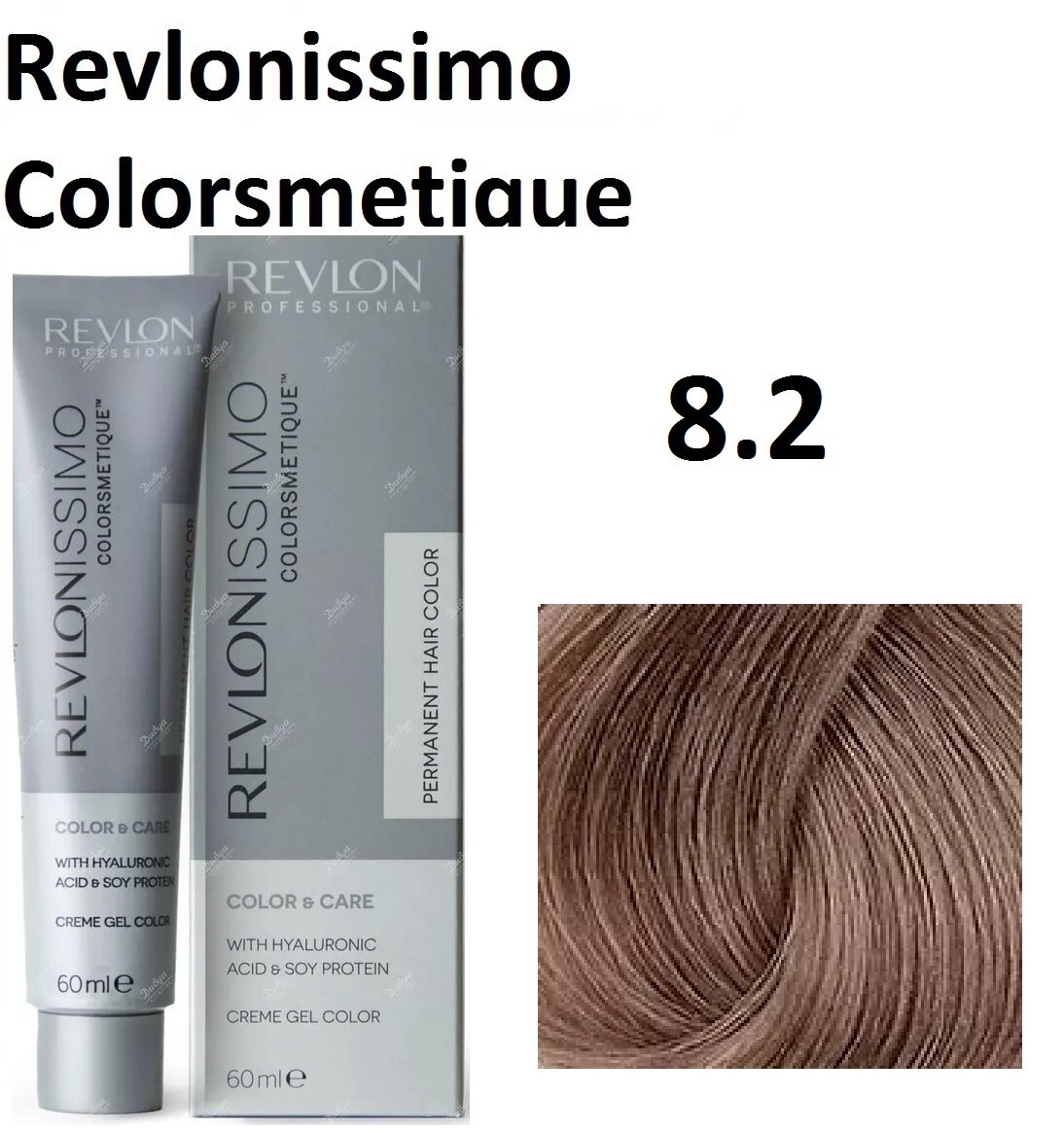 Revlon 8.2 Revlonissimo Colorsmetique Краска для волос светлый блондин переливающийся 60 мл