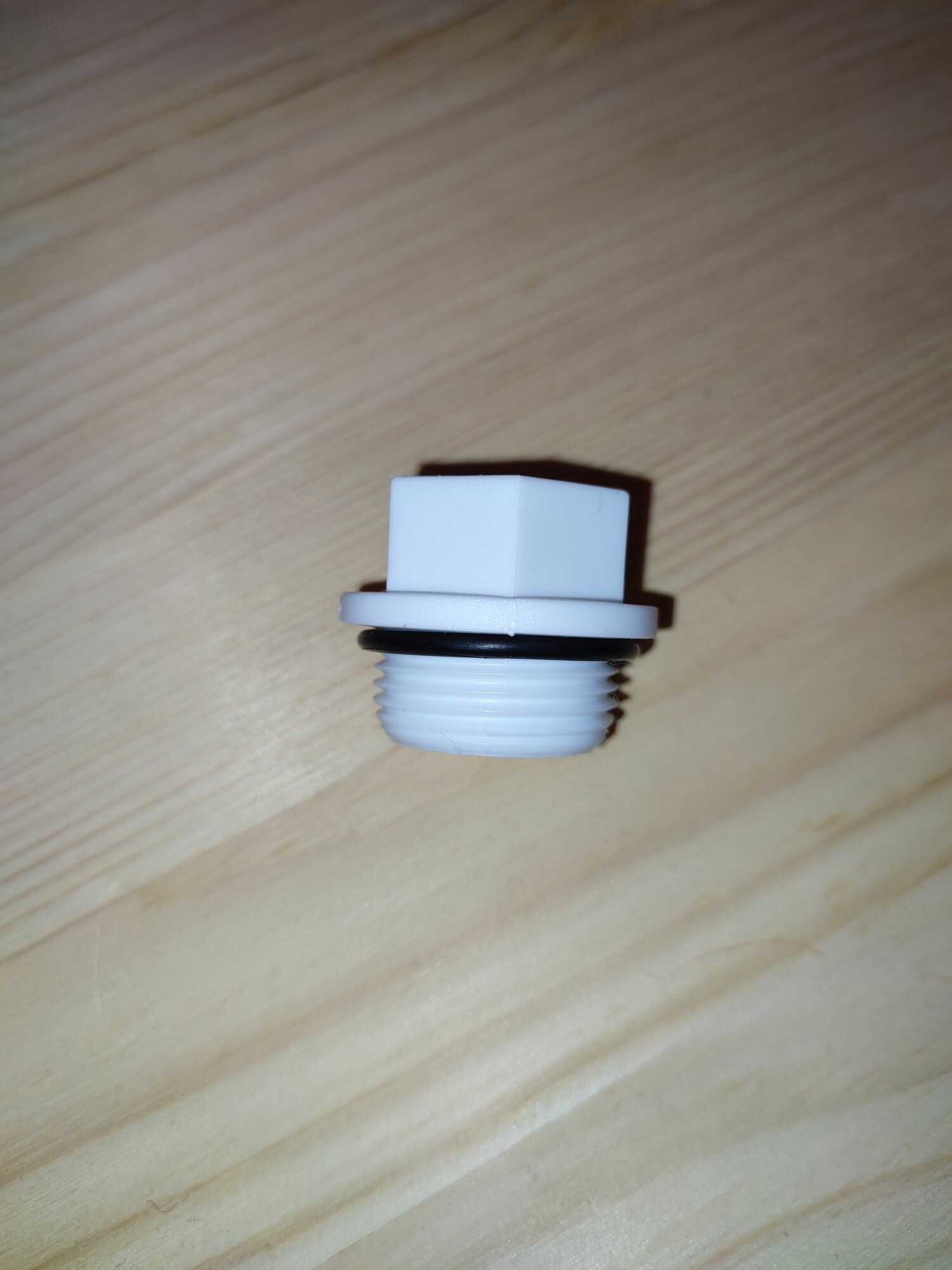 Заглушка 3/4 с прокладкой внешняя резьба