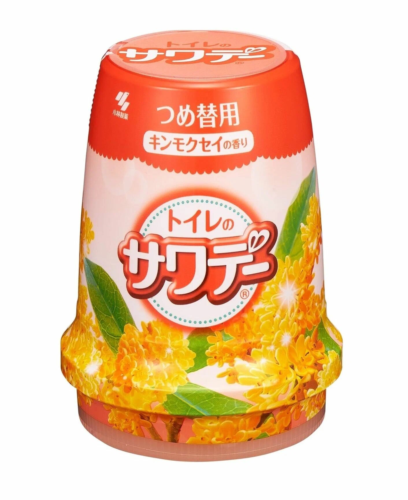 Освежитель воздуха для туалета Kobayashi Sawaday, Osmantus, сменный гелевый блок, 140 г