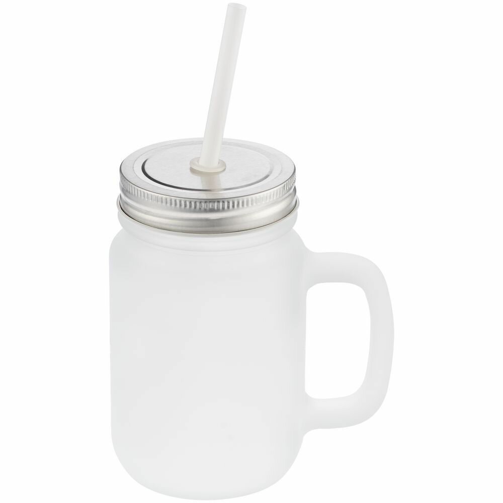 Банка для коктейлей Shake It Baby под сублимацию, матовая, диаметр 7,8 см