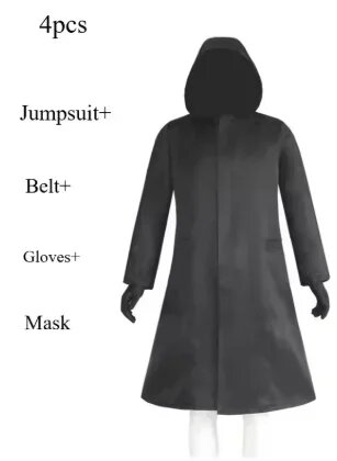 Костюм Кальмар Lyou 2025 для косплея Серый, S, A5