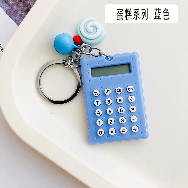 Корейский мультяшный мини-калькулятор с ультратонкой кнопочной батареей, милый, креативный, портативный компьютер, удобный калькулятор