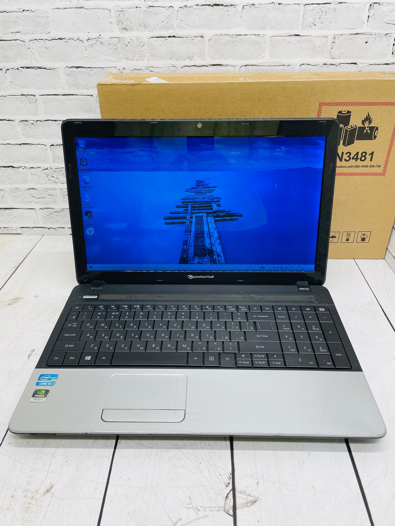 Игровой ноутбук 15,6, Packard Bell 53234, Intel Core i5 3230m, 6 Gb DDR3, 500 Gb HDD, GeForce 710m