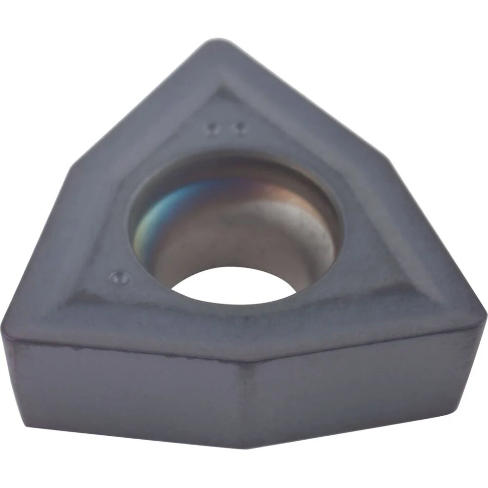 Пластина твердосплавная сверлильная WCGX050304-MM PM20, нержавеющая сталь, W‑тригональная форма, получистовая обработка